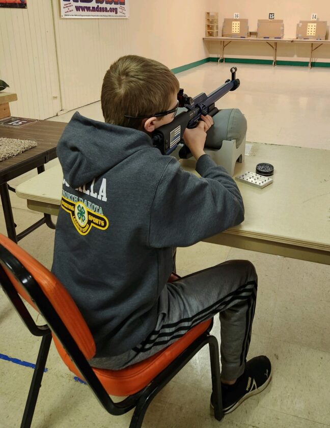 Ward County 4-H members take part in state air rifle match | News ...
